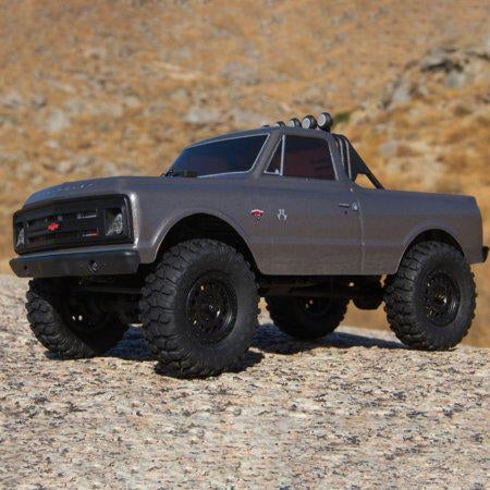 SCX24™ 1967 Chevrolet C10 1/24th SCALE ELECTRIC 4WD (Silver) - Axial ...